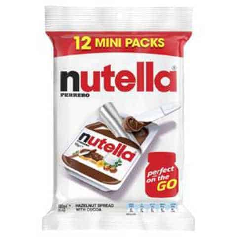 Nutella Sachets Mini Pack - Sweetcraft