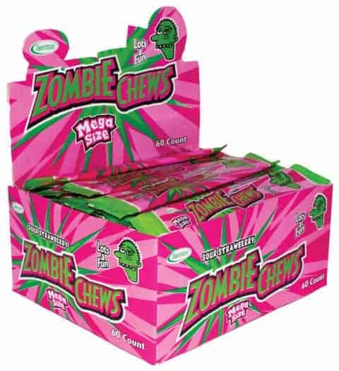 Zombie Chews Sour Strawberry - Sweetcraft