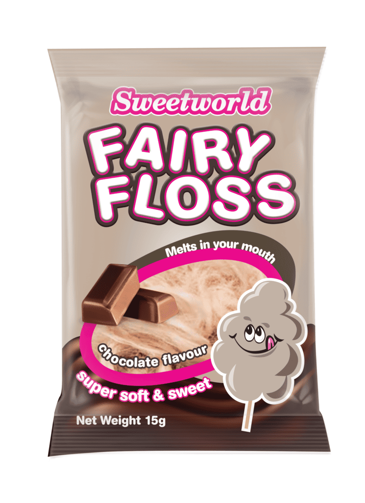Sweetworld Fairy Floss Chocolate - Sweetcraft