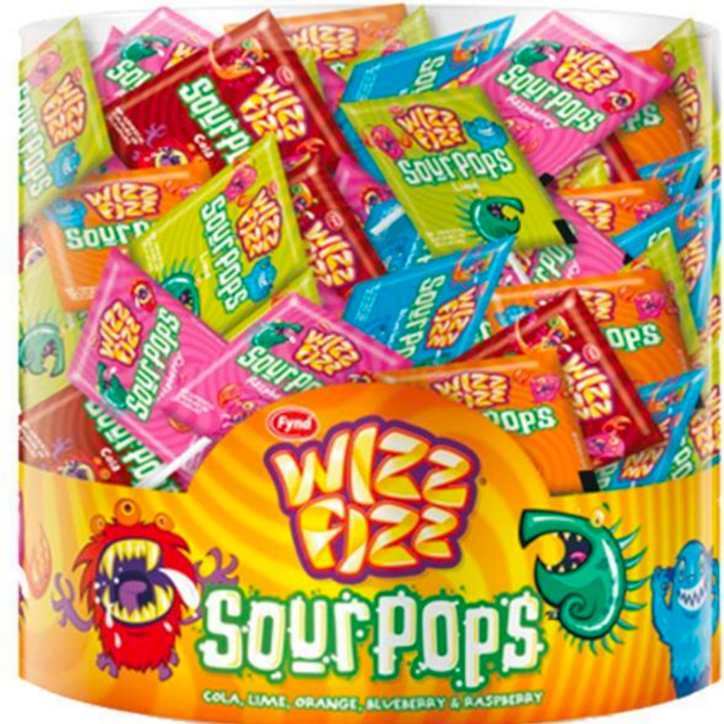 Wizz Fizz Sour Pops - Sweetcraft